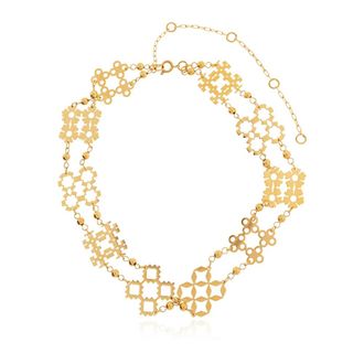 Tory Burch Vergissmeinnicht Choker Kette - - Accessories - Damen - Gelb - ONE SIZE