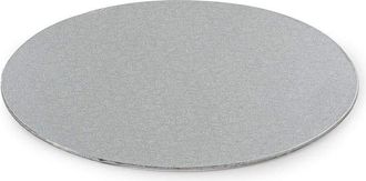 Decora 0931306 DÜNN TORTENPLATTE Silber Ø 30 cm H 3 MM 12