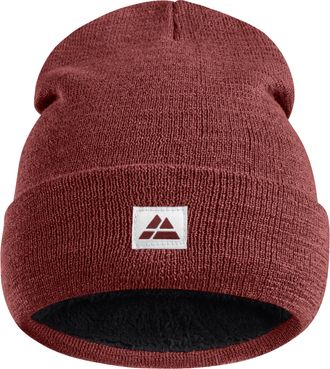 Danish Endurance Fleece M&uuml;tze aus recyceltem Material, Beanie Winterm&uuml;tze, Fischerm&uuml;tze, Warm & Atmungsaktiv, Unisex, f&uuml;r Herren & Damen, Rot, Einheitsgr&ouml;&szlig;e