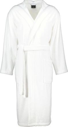 CawÖ Home Bademäntel Herren Kapuze Uni 829 weiß - 67 XXL