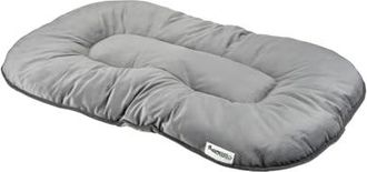 LOVE STORY Kissen Schneeflocke, gerippt, Polyester, 87 x 55 x 5 cm, Grau