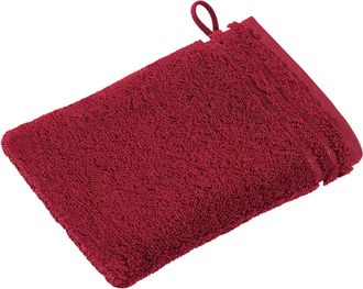 Vossen Calypso Feeling Waschhandschuh 22 x 16 cm Rubin