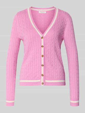 Christian Berg Strickjacke mit V-Ausschnitt