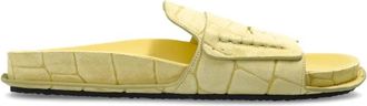 Jacquemus Femme, Chaussures, Jaune, Taille: 40 EU Suede Slides