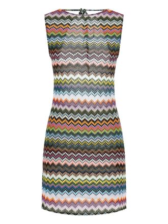 Missoni Strickminikleid mit Zickzackmuster - SM9YJ