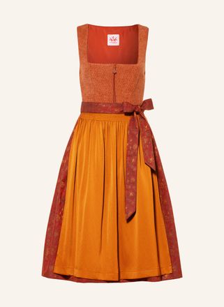 Spieth & Wensky Dirndl Kristall orange