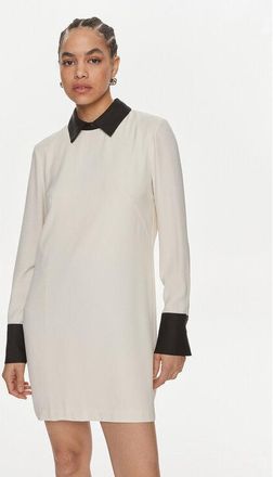 Vicolo Kleid f&uuml;r den Alltag TB0156 &Eacute;cru Regular Fit