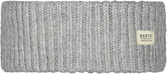 Barts W Zias Headband Grau - Warmes bequemes Damen Stirnband, Gr&ouml;&szlig;e One Size - Farbe Heather Grey