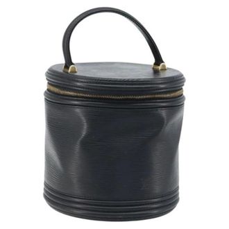 Louis Vuitton Sac seau en cuir Pre-owned - Femme - Pre-owned - Noir - Taille: ONE Size
