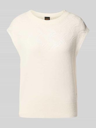 Boss Orange by Hugo Boss Loose Fit Pullunder mit Woll-Anteil Modell FERNASETTA