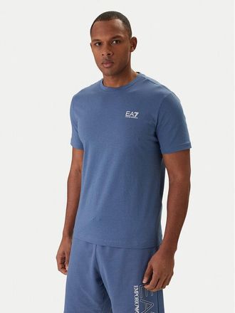 Emporio Armani T-Shirt 8NPT25 PJVPZ Dunkelblau Regular Fit