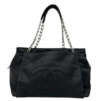 Chanel Pre-owned Caviar Tote Bag - - Pre-owned - Damen - Schwarzk - ONE SIZE