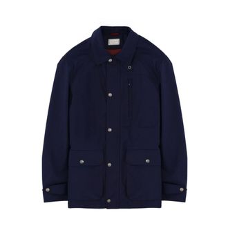Brunello Cucinelli Fieldjacke - - Jackets - Herren - Blau - M