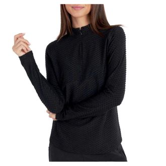 Calvin Klein Sweatshirt f&uuml;r Damen, Emblem, Regul&auml;r (Schwarz)