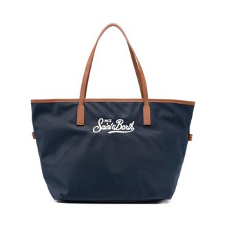 MC2 Saint Barth Femme, Sacs, Bleu, Taille: ONE Size Lou Tote
