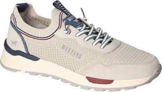 Mustang Jeans Baskets Mode Homme 4186-308, Pointure:42 EU, La Couleur:Beige