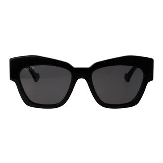 Gucci Stylische Sonnenbrille Gg1422S - - Accessories - Damen - Schwarzk - 55 MM