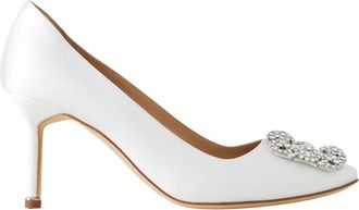 Manolo Blahnik Femme, Chaussures, Beige, Taille: 39 EU Hangisi 70 Stilettos