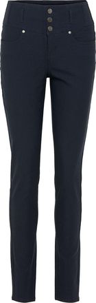 Fransa FRZalin Damen Hose Stoffhose Jeans Pant 5-Pocket mit Stretch Slim Fit, Größe:40, Farbe:(NOOS) Dark Peacoat (60468)