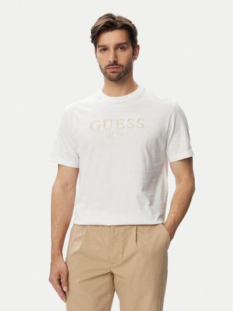 Guess T-Shirt M6YI41 K4227 Wei&szlig; Regular Fit