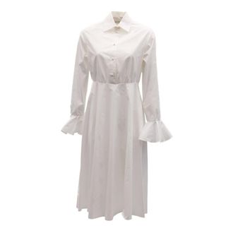 Valentino Garavani Robe chemise - Femme - Robes - Blanc - Taille: 34 FR