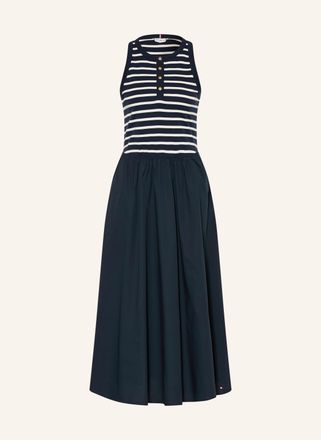 Tommy Hilfiger Kleid Im Materialmix blau