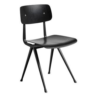 HAY Chaise Result en ch&ecirc;ne teint&eacute; - R&eacute;edition Friso Kramer & Wim Rietveld Hay