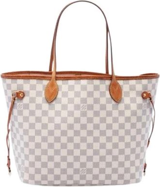 Louis Vuitton Pre-owned Neverfull MM - - Pre-owned - Damen - Wei&szlig; - ONE SIZE