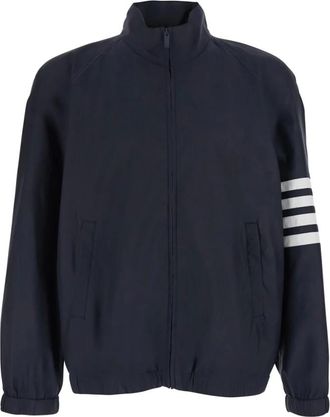 Thom Browne Homme, Sport, Bleu, Taille: XL SweaT-shirts & SweaT-shirts &agrave; capuche