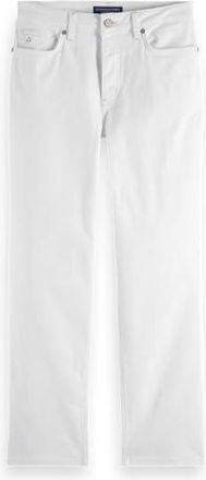 Scotch & Soda The Sky Straight Jeans, Cool White, 31W / 32L Femme