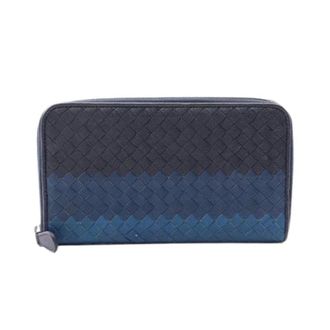 Bottega Veneta Portefeuille long (bi-pli) Pre-owned - Homme - Pre-owned - Bleu - Taille: ONE Size