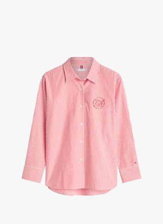Tommy Hilfiger Chemise droite ray&eacute;e en coton