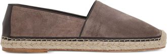 Brunello Cucinelli espadrilles en daim et passepoil - Marron