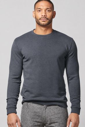Hempage Hempage Herren vegan Sweatshirt Regular Fit Dunkelgrau