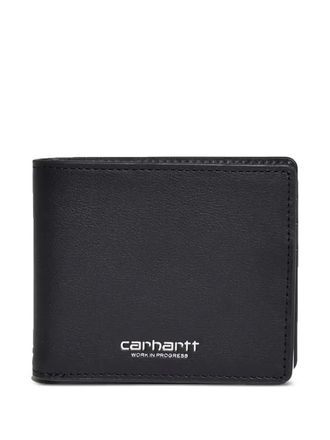 Carhartt Work in Progress portefeuille Vegas en cuir - Noir