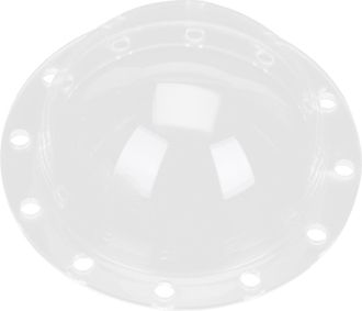 Angoily Transparente Acryl halbkugel Staubschutz Hauben Abdeckung Innendurchmesser Klarer Display Dome für Dekoration Lampen und Sammlerstücke Eleganter Schut