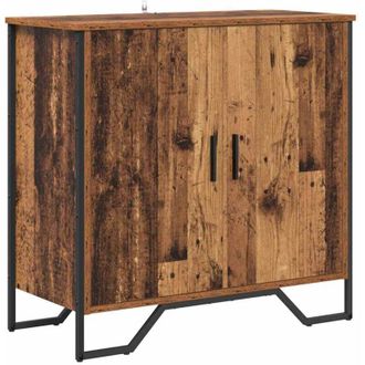 vidaXL Sideboard Braun 78 x 35.5 x 74.5 cm Holzwerkstoff Vidaxl