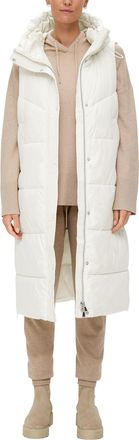 s.Oliver Steppweste mit Kapuze