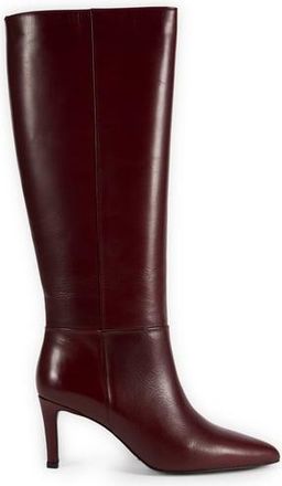 Saison 1865 Bottes &agrave; talon aiguille en cuir m&eacute;lang&eacute;