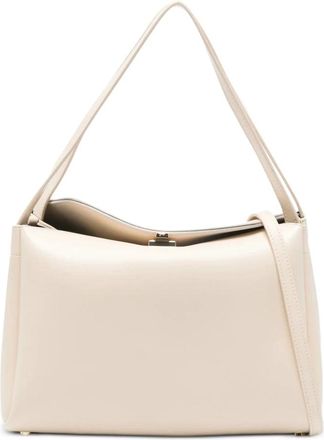 Themoir&egrave; Femme, Sacs, Blanc, Taille: ONE Size Sac bandouli&egrave;re &agrave; rabat