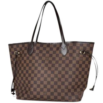 Louis Vuitton Sac cabas vintage Louis Vuitton Damier doccasion - Femme - Pre-owned - Brun - Taille: ONE Size