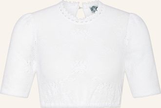 Hammerschmid Hammerschmid Dirndlbluse Diana Aus Spitze weiss