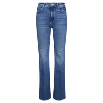 Mother Femme, Jeans, Bleu, Taille: W27 The Doozy Sneak Fray Flare