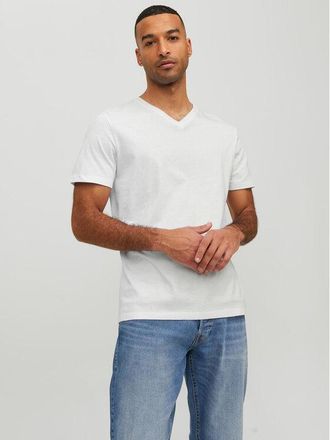 Jack & Jones Jack & Jones T-Shirt Basic 12156102 Weiß Standard Fit
