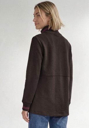 Street One Sweatjacke mit Strick-Detail