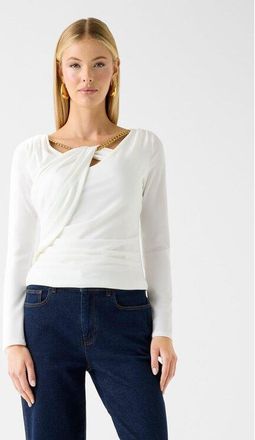 Guess Top 180654 Beige Classic Fit