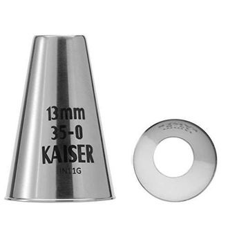 Original Kaiser Original Kaiser Locht&uuml;lle 13 mm, Spritzt&uuml;lle, Edelstahl rostfrei, falz- und randfrei