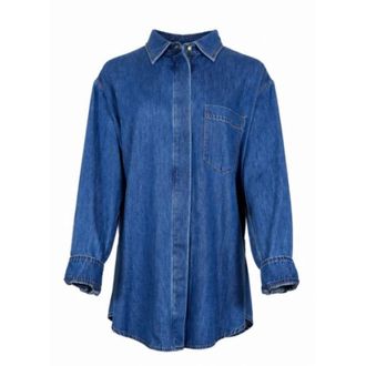 Darkpark Darkpark, Femme, Blouses et Chemises, Bleu, Taille: 38 FR Darkpark Chemises Blue