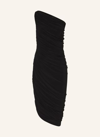 Norma Kamali Norma Kamali One-Shoulder-Kleid Diana Aus Jersey schwarz