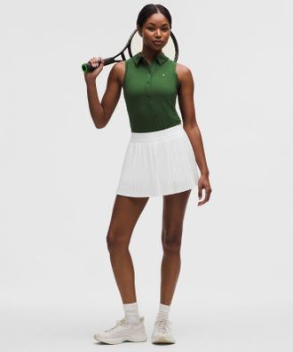 lululemon Jupe de tennis pliss&eacute;e RePleat taille haute pour Femmes - Taille 10